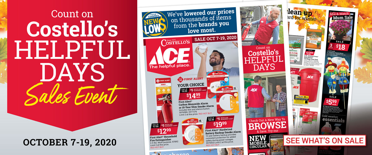 Costello's Ace - Tools, Grills, Paint, Hardware Stores Long Island, NJ