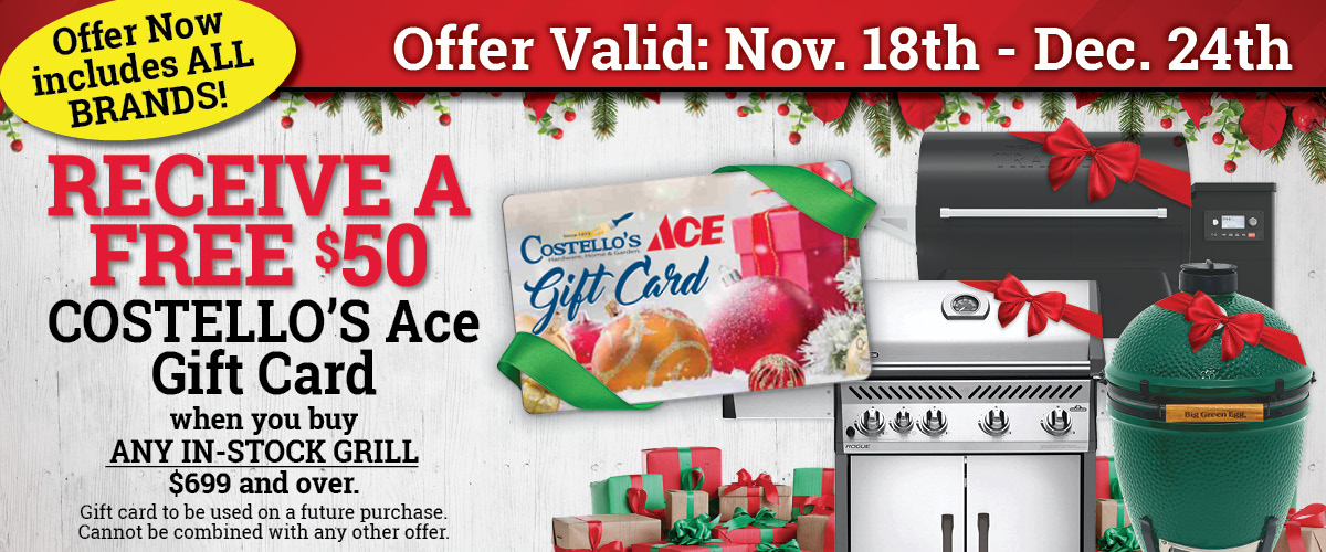 Costello's Ace - Tools, Grills, Paint, Hardware Stores Long Island, NJ